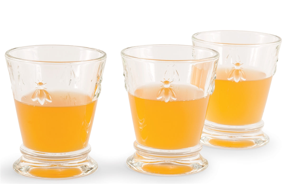 French Bee Tumblers by La Rochère - Set of Two — Menus and Music