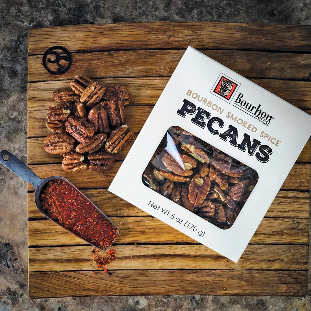 Bourbon Barrel Pecans — Menus and Music