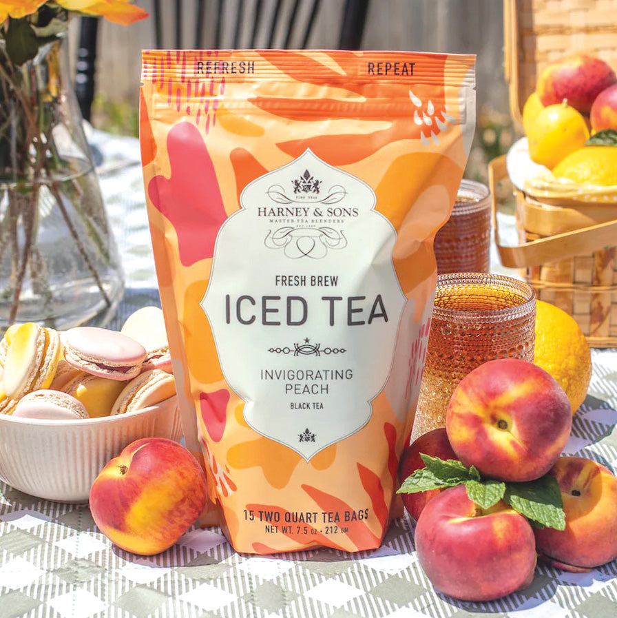 Peach Fresh Brew Iced Tea — Menus and Music