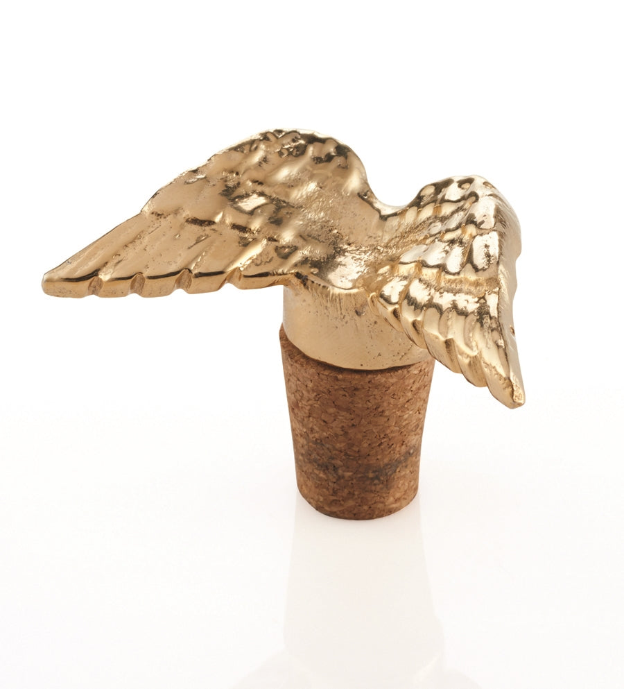 angel wings wine cork — Menus and Music