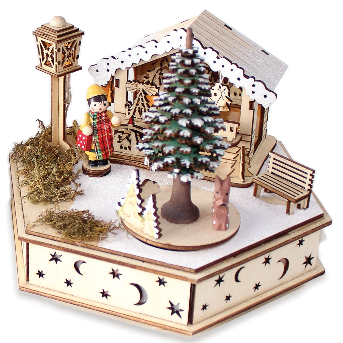 Bavarian Music Box with Lights B — Menus and Music