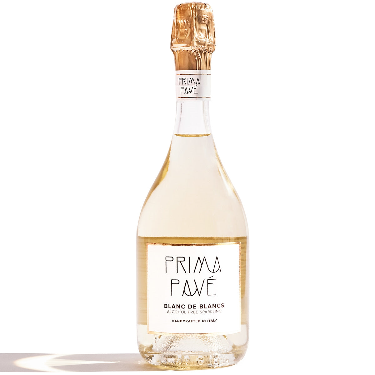 Alcohol Free Sparkling Wine, Blanc de Blancs by Prima Pavé — Menus and ...